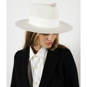 Janessa Leone | Accessories | New Janessa Leone Layne Wool Hat White ...